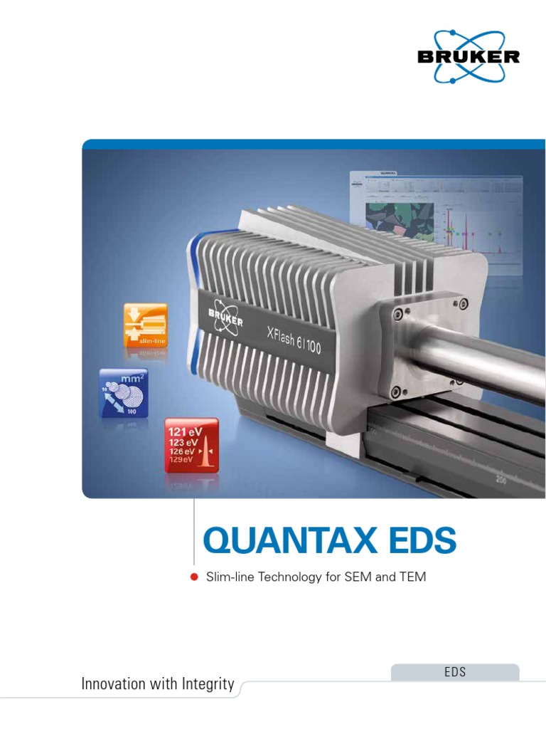 Quantax Eds: Innovation With Integrity | PDF | Energy Dispersive X Ray Spectroscopy | Scanning ...