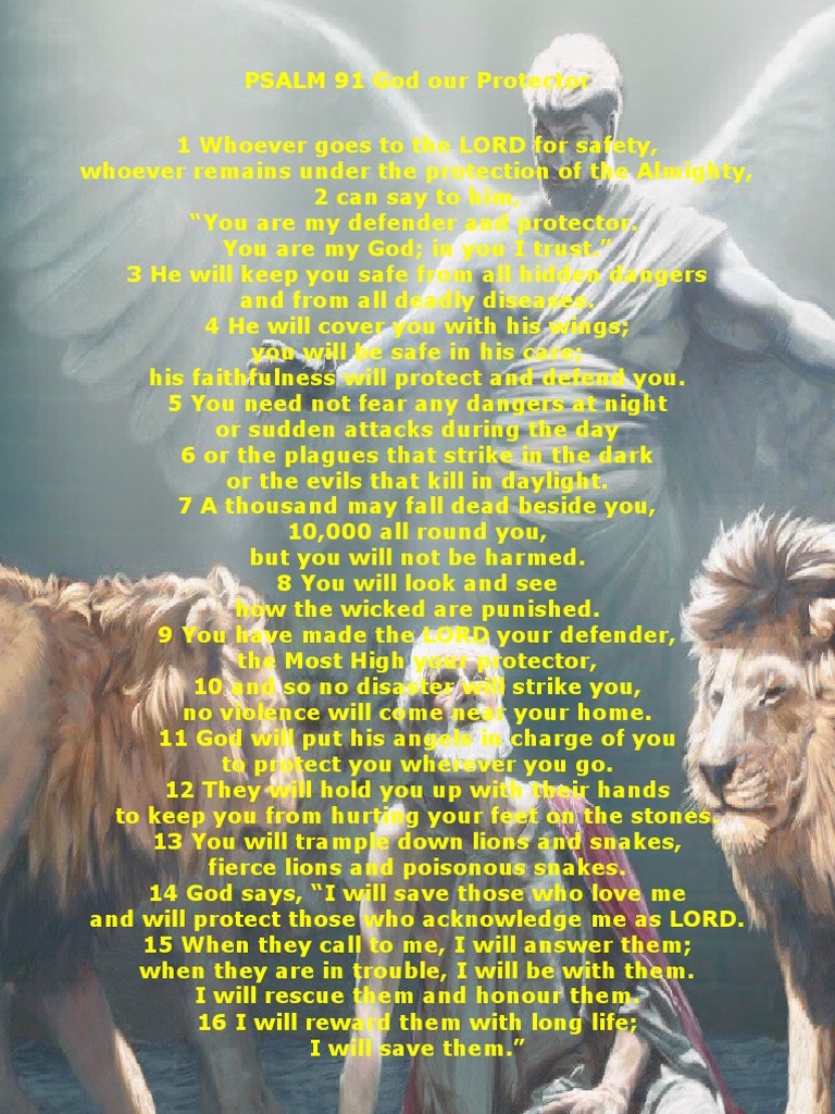 God Our Protector: An Analysis of Psalm 91 and Its Message of Divine ...