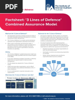 Factsheet: 3 Lines of Defence' Combined Assurance Model: Connect ...
