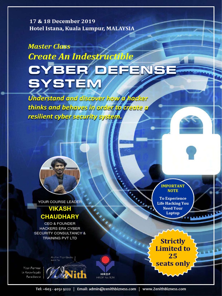 CYBER DEFENSE SYSTEM William | PDF | Computer Security | Security