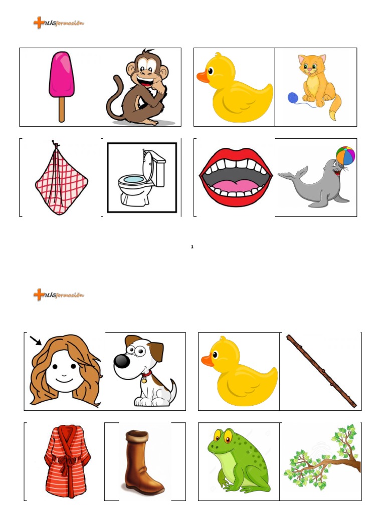 09 Anexo - Pares Mínimos Fonológicos PDF | PDF