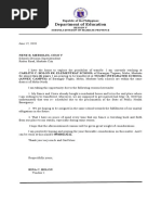 COE Request Letter | PDF