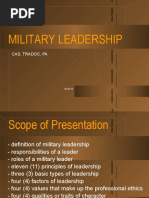 The 11 Principles of Armed Forces Leadership | PDF