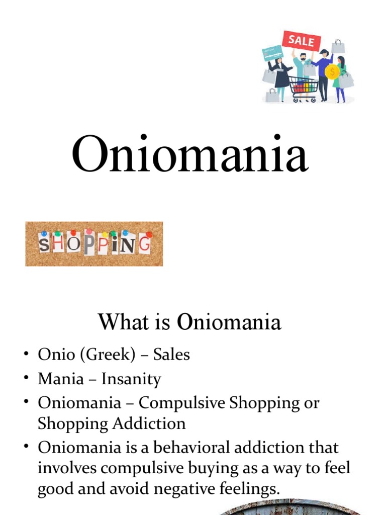 Oniomania | PDF | Clinical Psychology | Psychiatry Related Fields