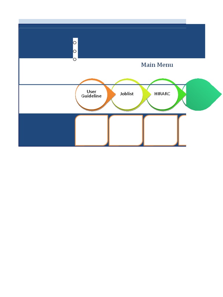 Main Menu: Risk Register List Risk Register List Hirarc Hirarc Joblist ...