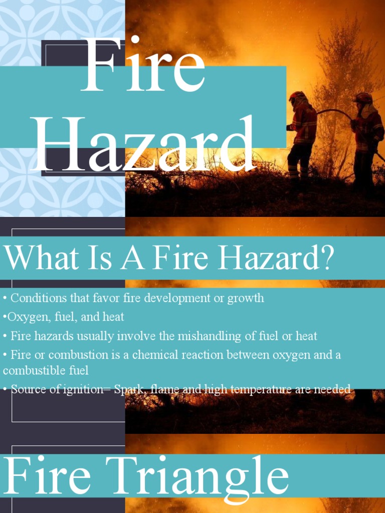 Fire Hazard DRRR MODULE 7 | PDF | Fires | Combustion