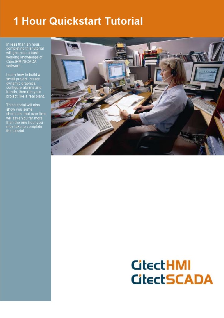 CITECT-1hr Quick Start Tutorial2 | PDF | Computers | Technology & Engineering