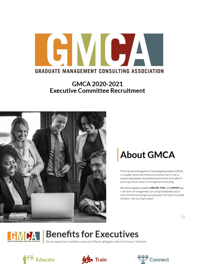 GMCA 2020-2021 Executive Committee Recruitment | PDF | Business