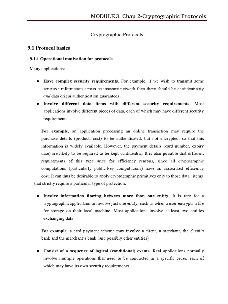 Module 3 2 PDF | PDF | Public Key Cryptography | Cryptography