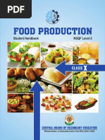 Food Production Notes | PDF | Chef | Foods