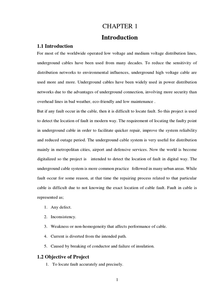 Underground Cable Fault Detection Using Zigbee Pdf Field Effect