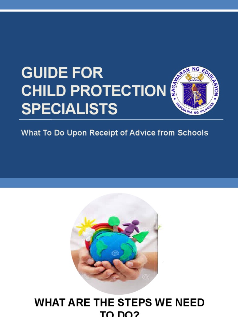 Module 4. Session 1. Activity 2. Guide For Child Protection Specialists ...