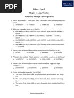 Class 5 Mathematics Worksheet - Decimals | PDF | Fraction (Mathematics ...