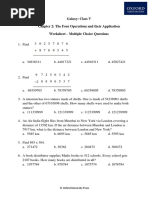 DMAS Questions For Class 5 | PDF
