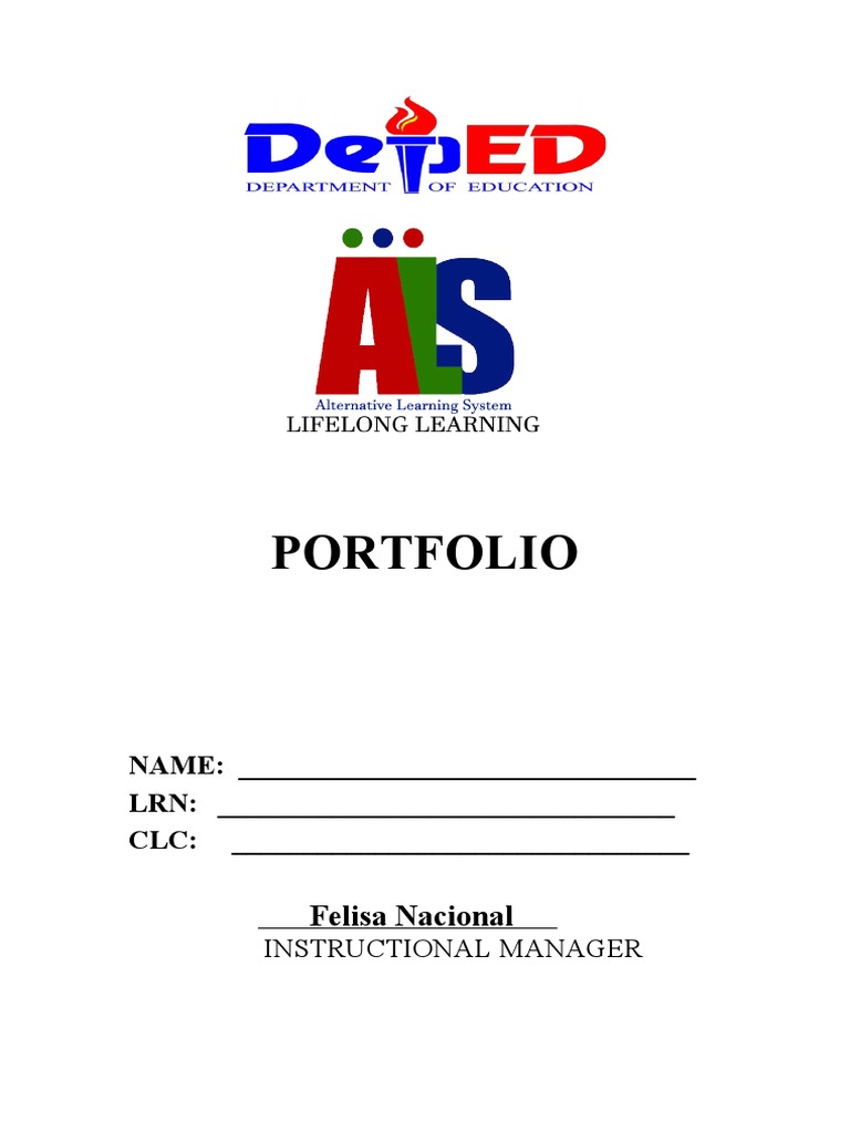 Title Page Portfolio | PDF