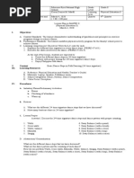 Detailed Lesson Plan in MSEP IV (PE) (Basic Dance Steps in 3 4 Rhythm ...
