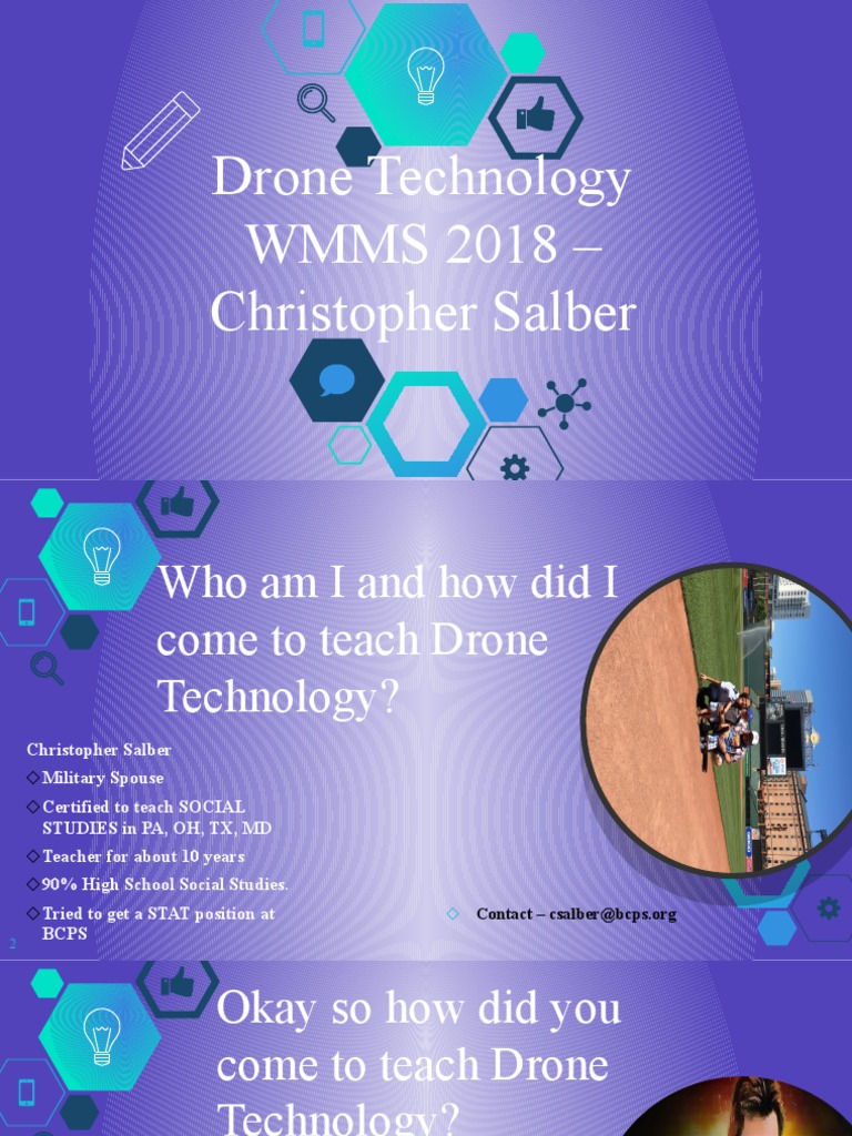 Drone Technology Course Presentation | PDF | Pedagogy | Curriculum