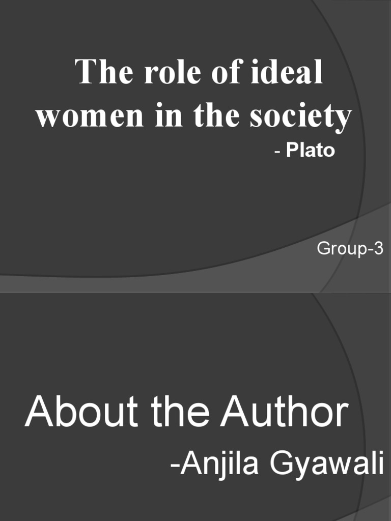 Plato's Views on Women's Roles in Society | PDF | Socrates | Plato