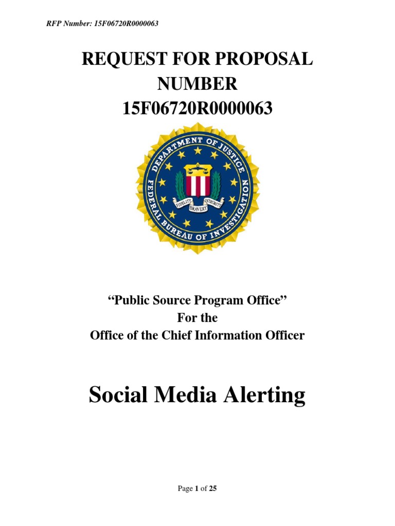 Social Media RFP | PDF | Indemnity | Request For Proposal