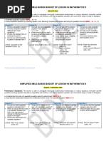 Grade 9 Math Lesson Plan | PDF | Learning | Teachers