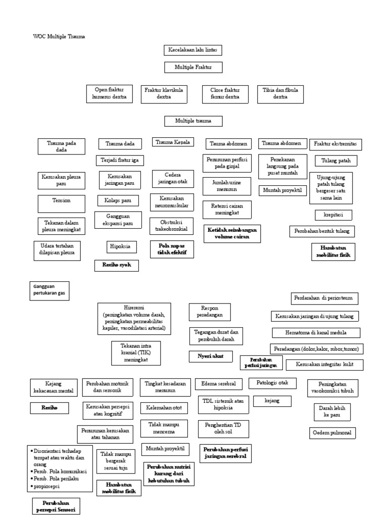 Woc Multiple Trauma | PDF