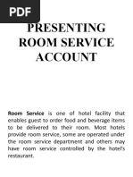 Room Service Procedures | PDF | Food And Drink | Foods