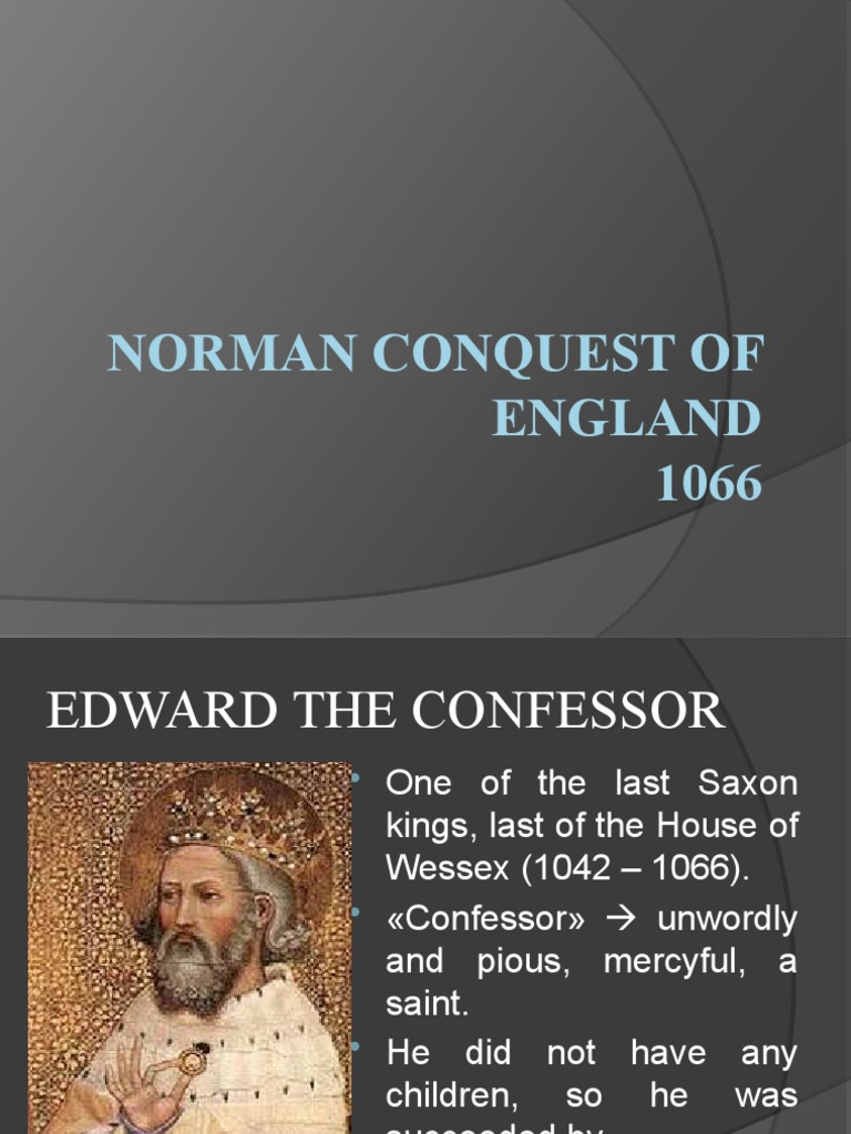 Norman Conquest of England Overview | PDF | William The Conqueror ...