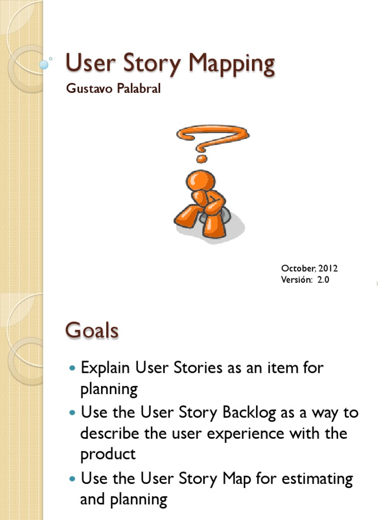 User Story Mapping PDF | PDF | Computing | Software