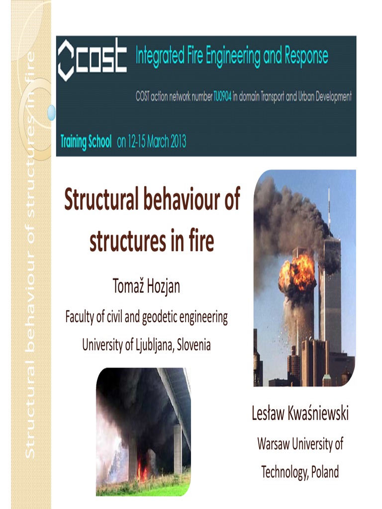 Structural Behaviour of Structures in Fire | PDF | Mechanics | Building ...