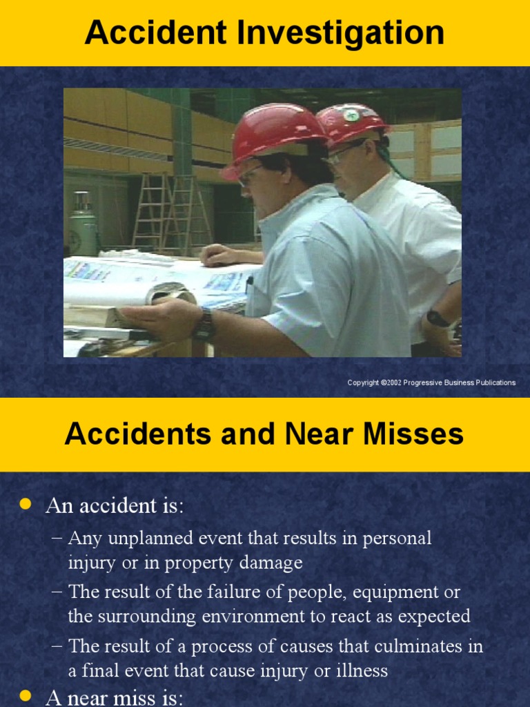 Presentation - Accident Investigation | PDF | Hazards | Safety