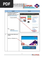 Log Masuk Dan Cara Mengisi AINS | PDF