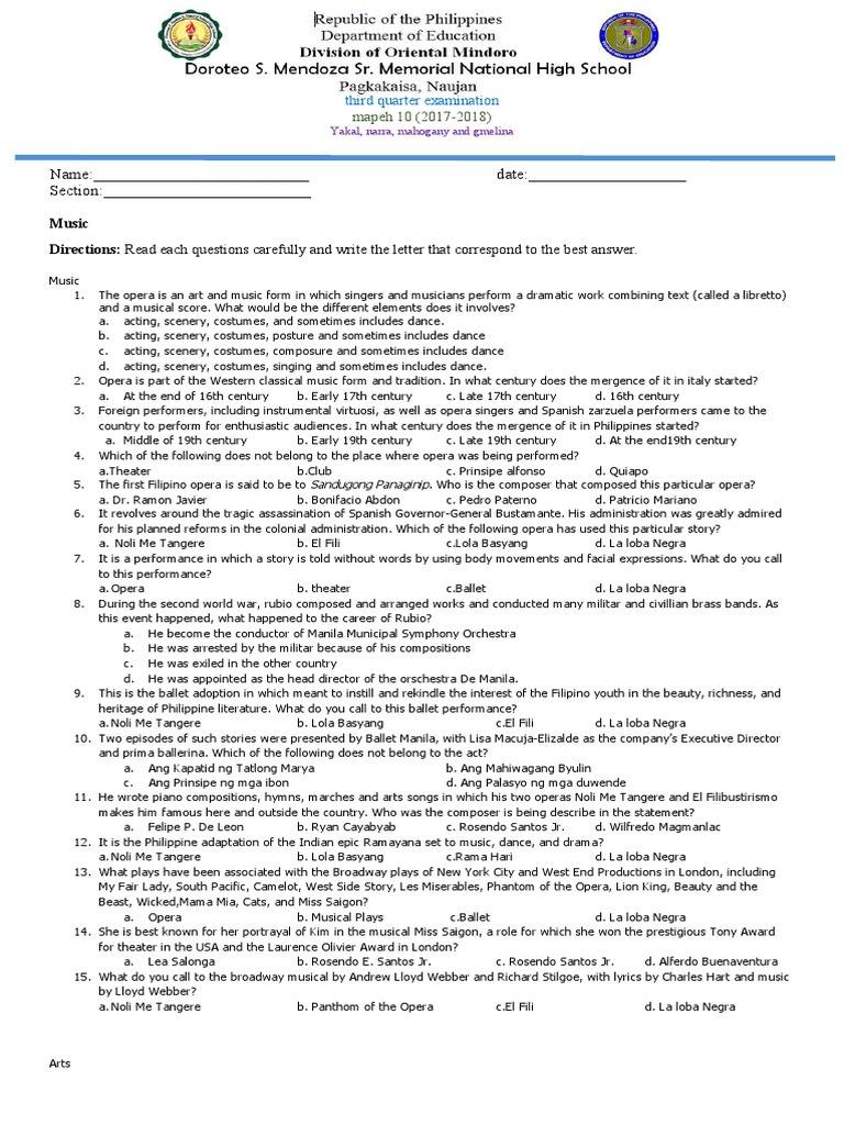 Name: - Date: - Section | PDF | World Health Organization | Preventive ...