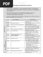 ICF Check List | PDF