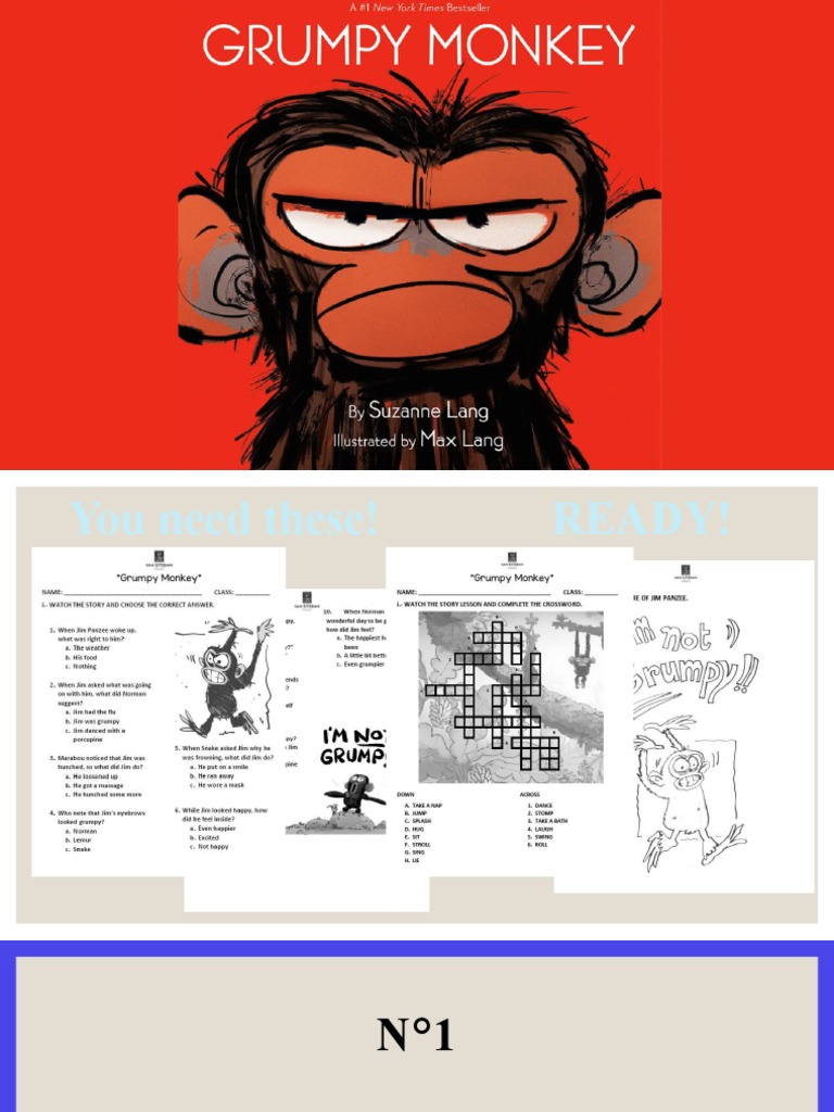 Jim Panzee's Grumpy Day Quiz | PDF