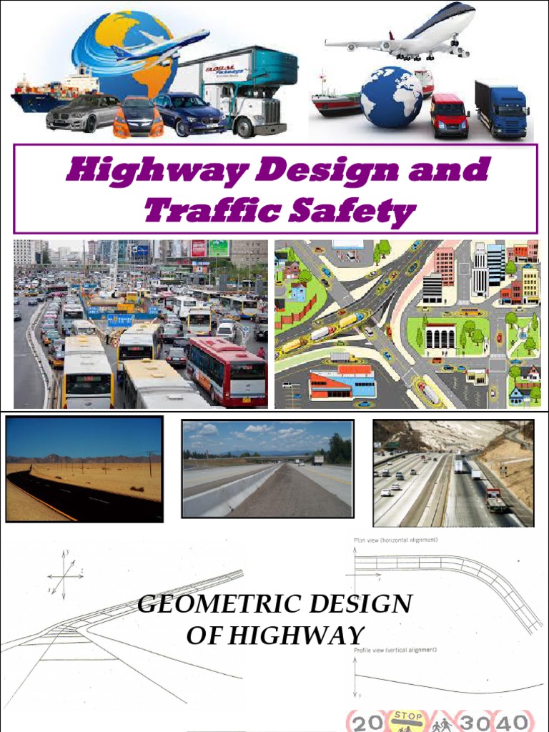 Geometric Design of Highways Explained | PDF | Slope | Tangent