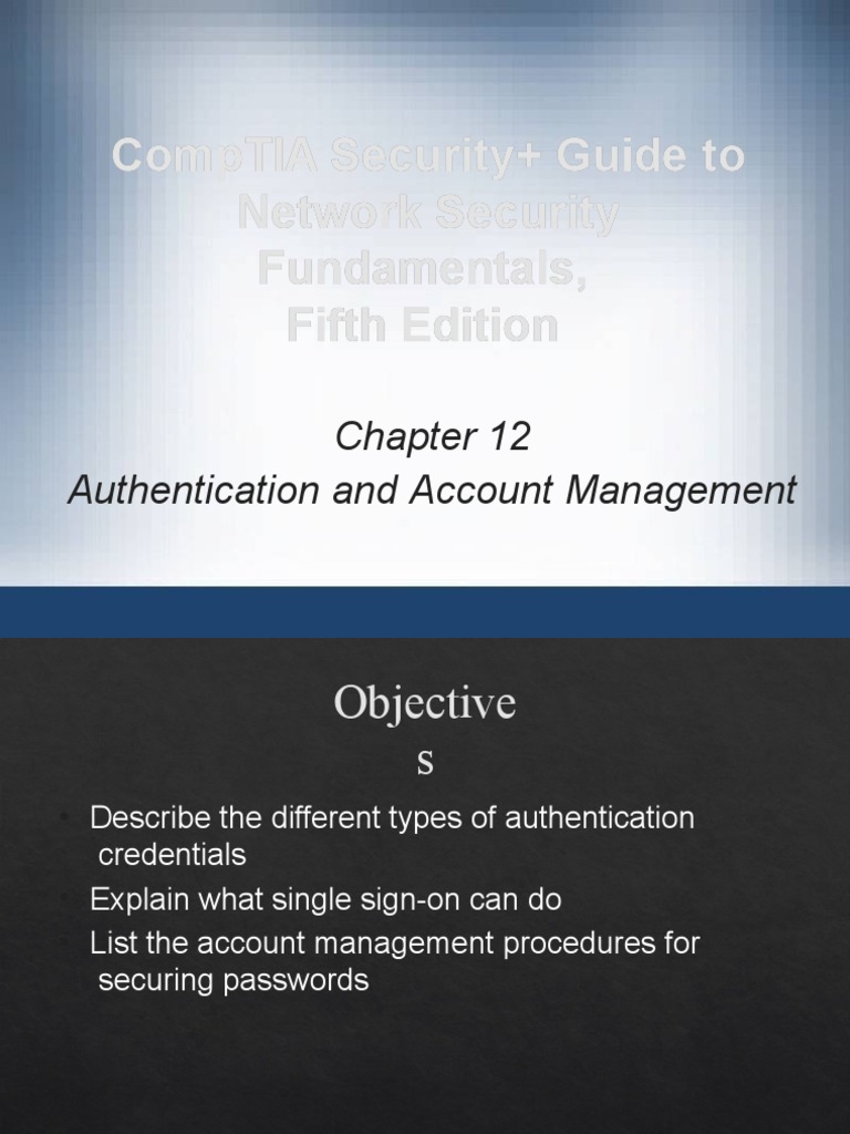 Comptia Security+ Guide To Network Security Fundamentals, Fifth Edition | PDF | Password ...