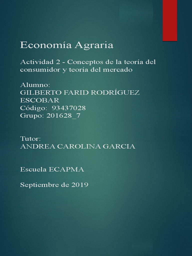 Economía Agraria power point.pptx | PDF | Plantas | Agricultura