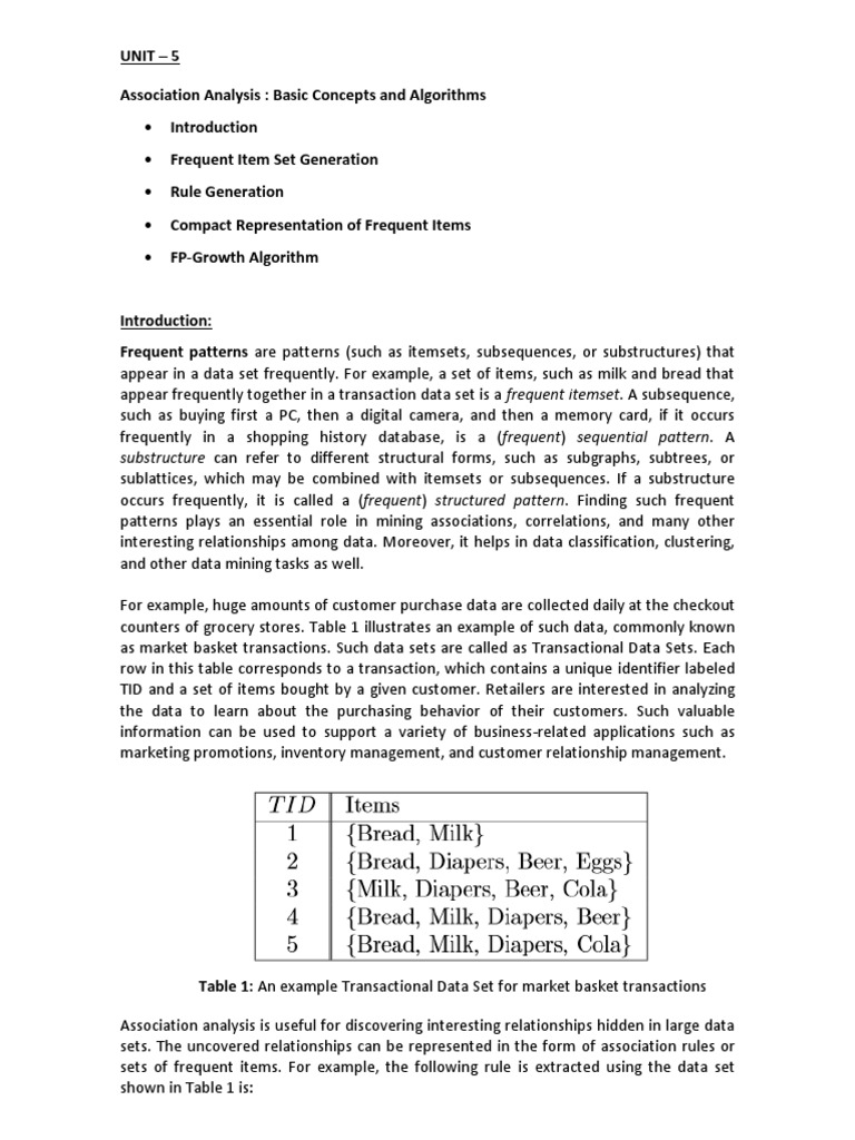 DWDM Unit 3 PDF | PDF | Mathematical Concepts | Applied Mathematics