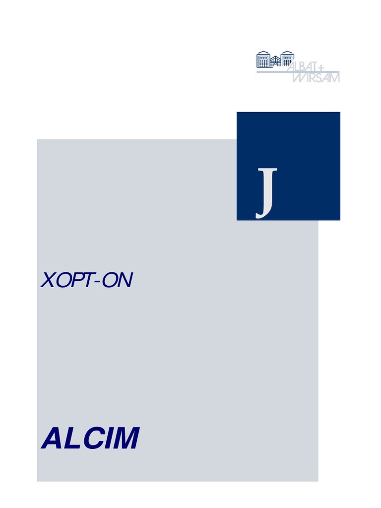 Us-Alcim-Um-Xopt-On 2.0 | PDF | Databases | Mathematical Optimization