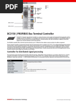 Beckhoff Bus Terminal Controllers | PDF | Electrical Connector | Input/Output