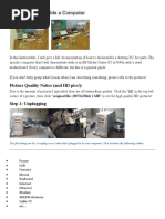 Installation of Hardware Components and Other Peripherals | PDF | Computers