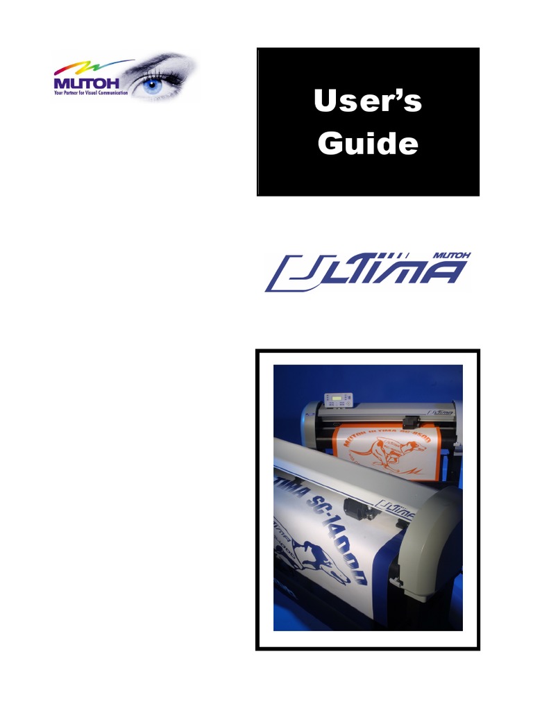 Mutoh Ultima SC-1400D | PDF | Usb | Electrical Connector