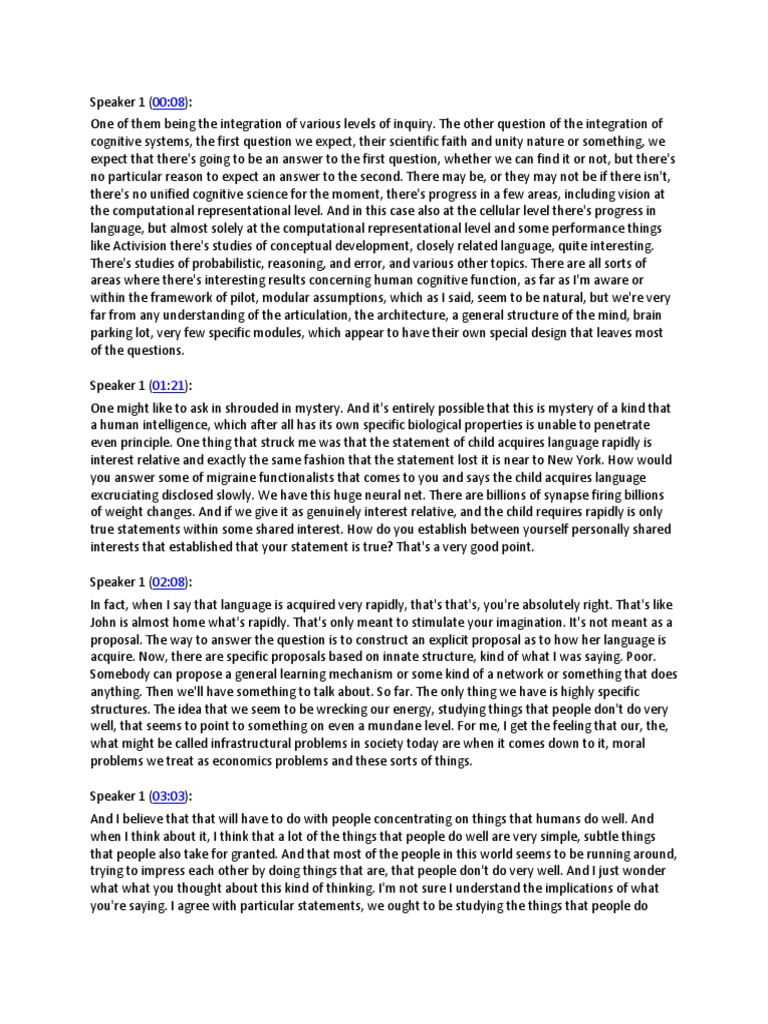 Transcribeme Exam Pass Answer | PDF | Question | Cognitive Science