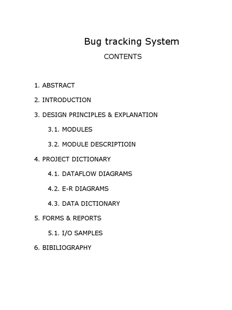 Bug Tracking System | Download Free PDF | Software Bug | Databases