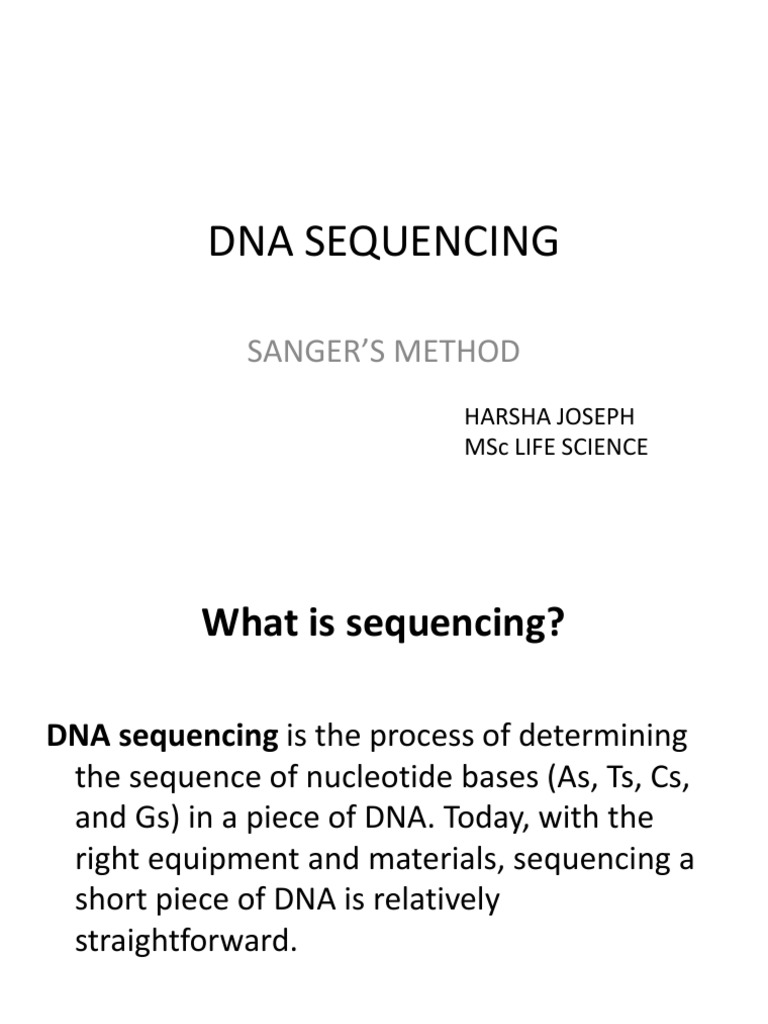 DNA Sequencing | PDF | Dna Sequencing | Gel Electrophoresis