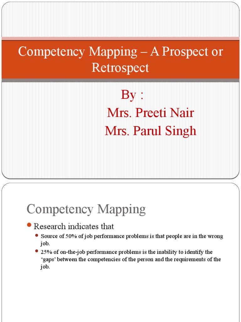 Competency Mapping Final | PDF | Competence (Human Resources) | Behavior