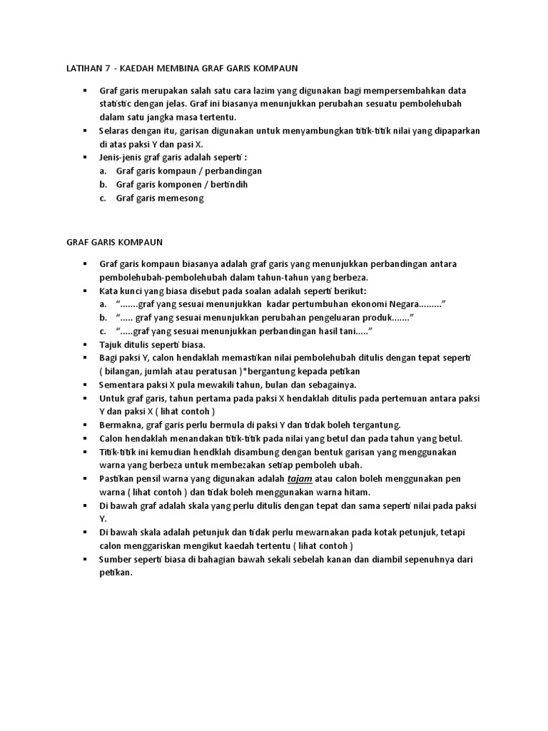 LATIHAN 7 - Graf Garis Kompaun | PDF