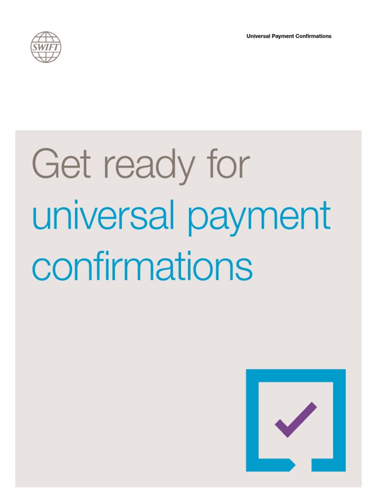 Swift Universal Confirmations Flyer 7 | PDF | Payments | Economies