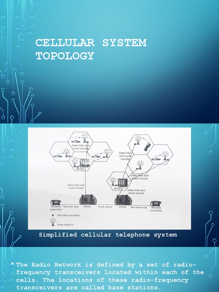 Cellular System Topology Guide | PDF | Cellular Network | Base Station