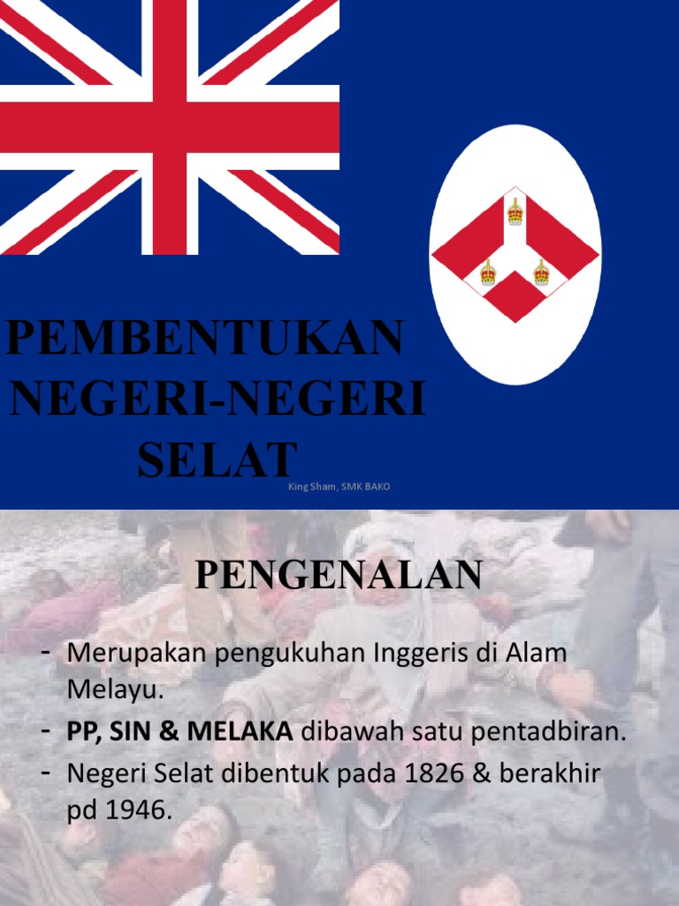 Pembentukan Negeri Selat | PDF